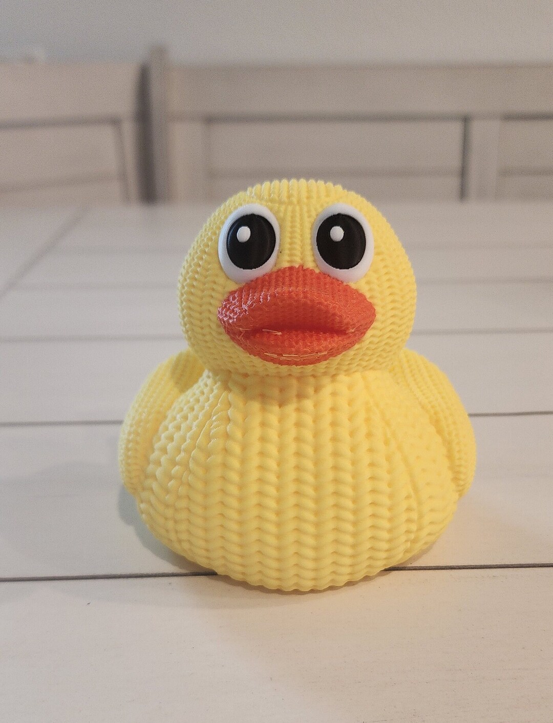 Knitted Duck 3D Printed - Etsy