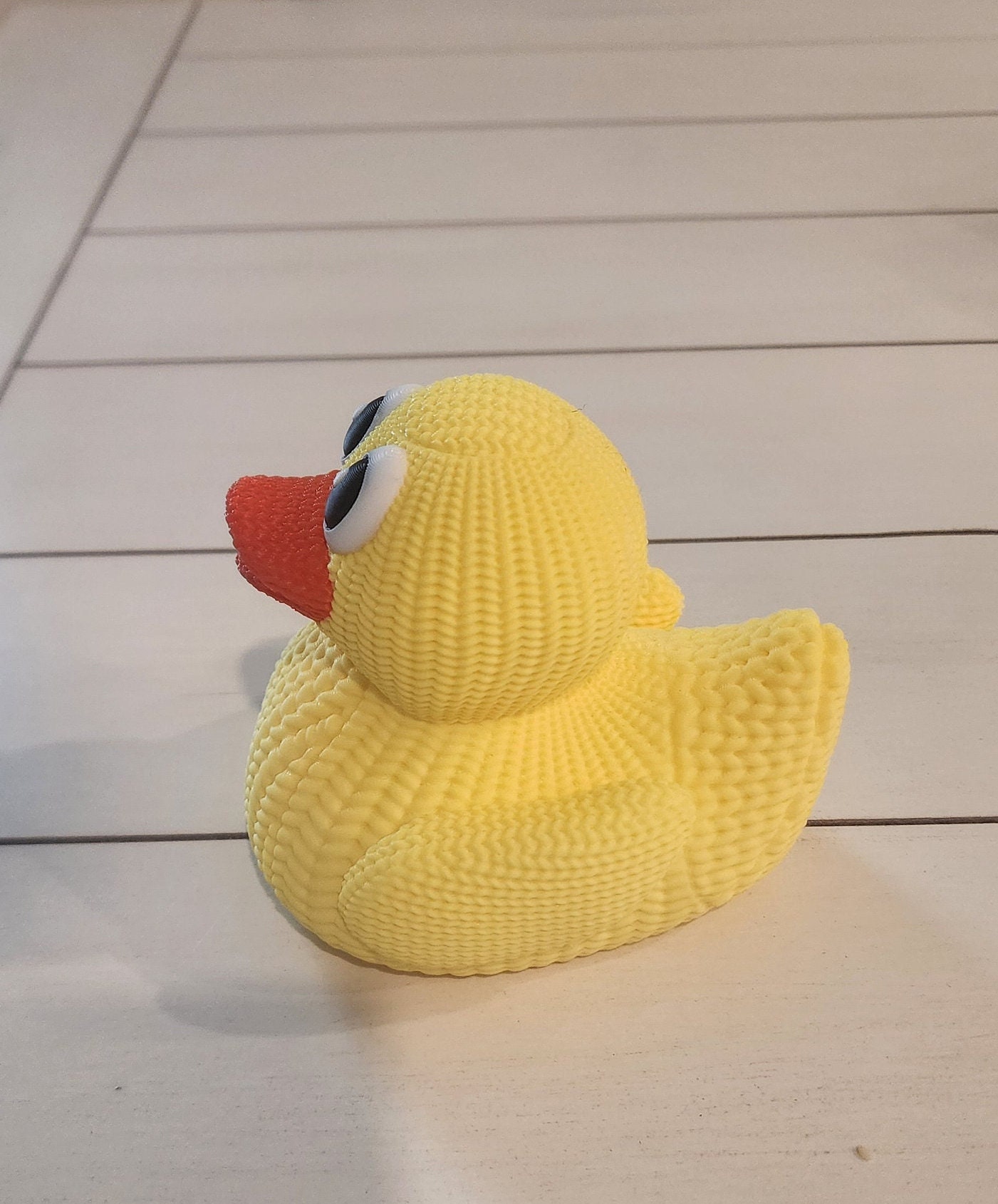 Knitted Duck 3D Printed - Etsy