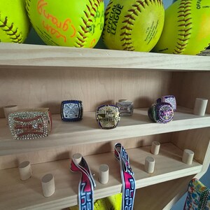 Home Plate Bling Box Baseball & Softball Rings, Medals, Game Balls ...