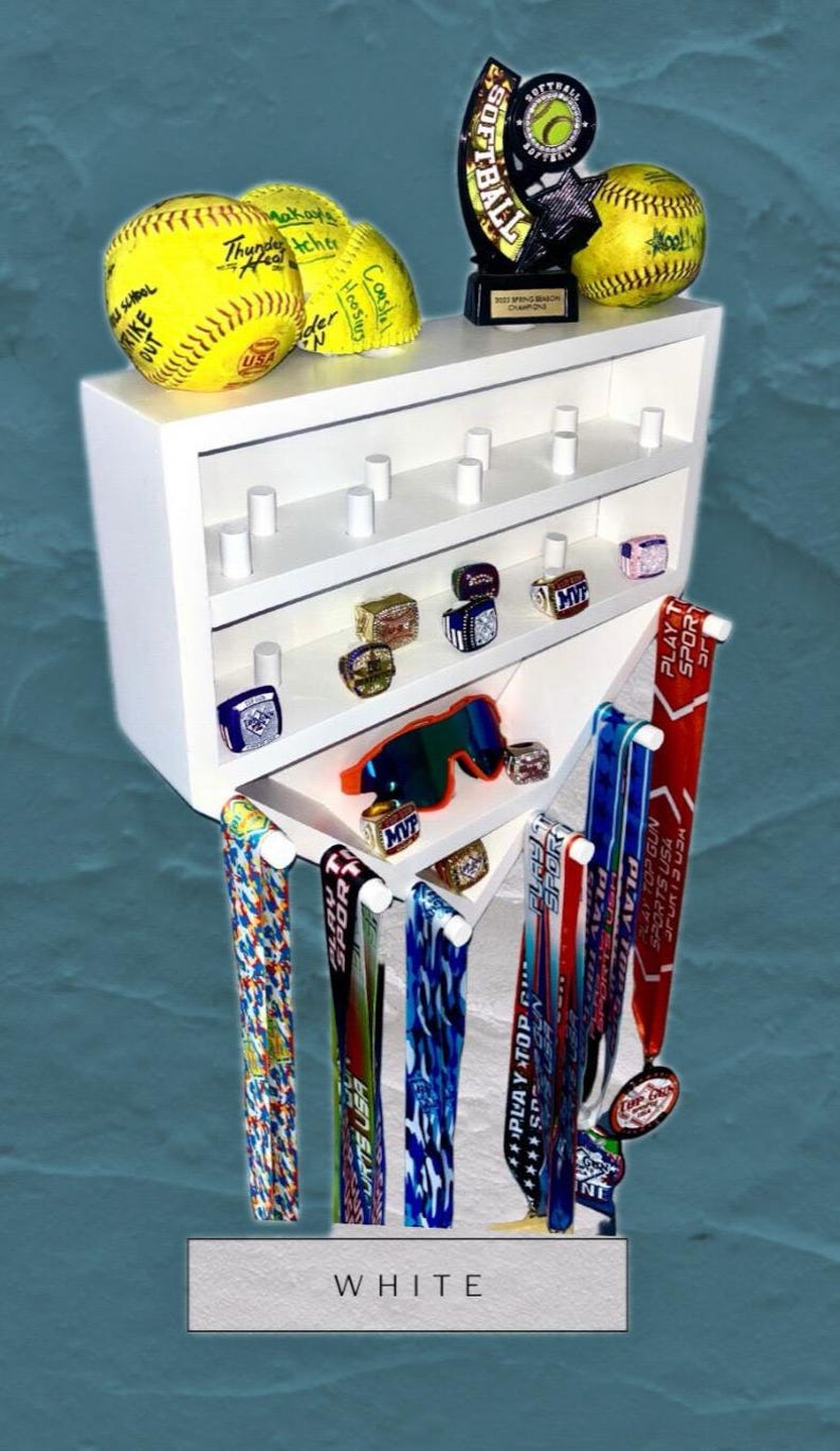 Home Plate Bling Box - Baseball & Softball Rings, Medals, Game Balls ...