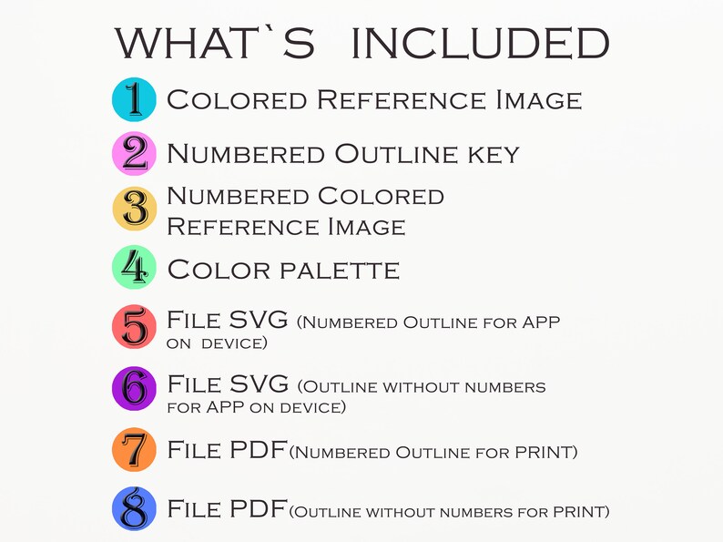 Color by Number for Adult, Paint by Numbers, Coloring Page Magical ...