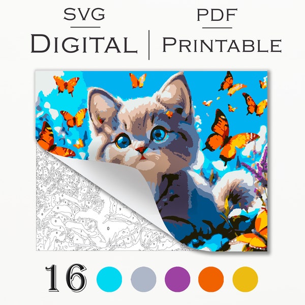 Paint by Number Kit Adult - Etsy