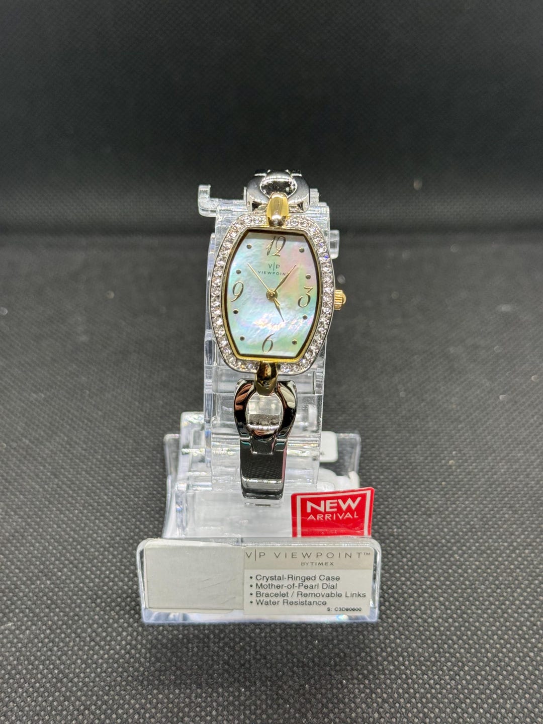 Viewpoint by Timex Women's 25mm Mother-of-pearl Dial Watch – Silver ...