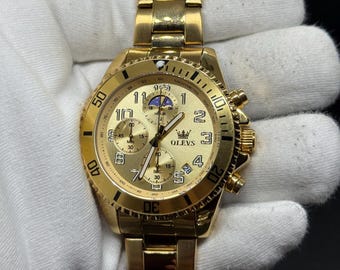 Vintage TIMEX Moonphase Sun Moon Phase Women's Watch Time Date Day ...