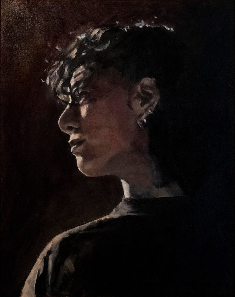 BTS Jungkook Oil Portrait - Etsy