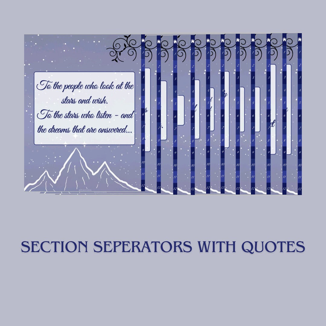 Night Court-themed Reading Journal and Notebook Bundle - Etsy