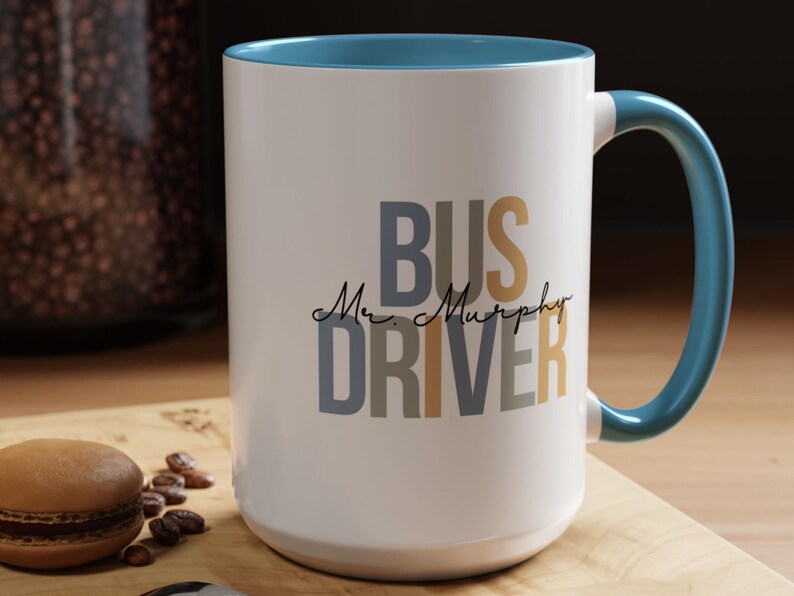 Personalized Bus Driver Mug, Bus Driver Gift, Bus Driver Appreciation ...