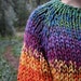 Scrappy Weekend Sweater Adult Super Chunky Knitting Pattern - Etsy