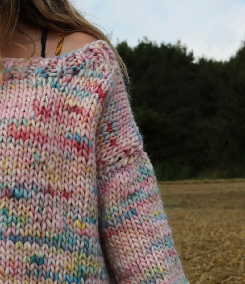 Adult ‘big Cozy’ Super Chunky Knitting Pattern - Etsy