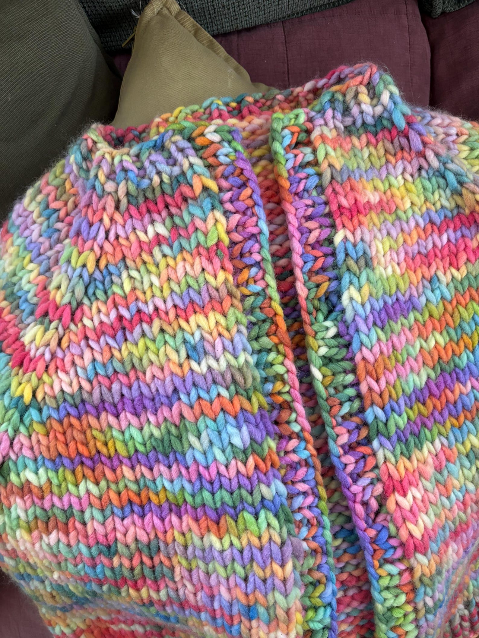 The Simple Comfort Cardigan Super Chunky Knitting Pattern Cosy Beginner ...