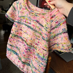 Little Loops Sweater Boucle DK Knitting Pattern Adult - Etsy