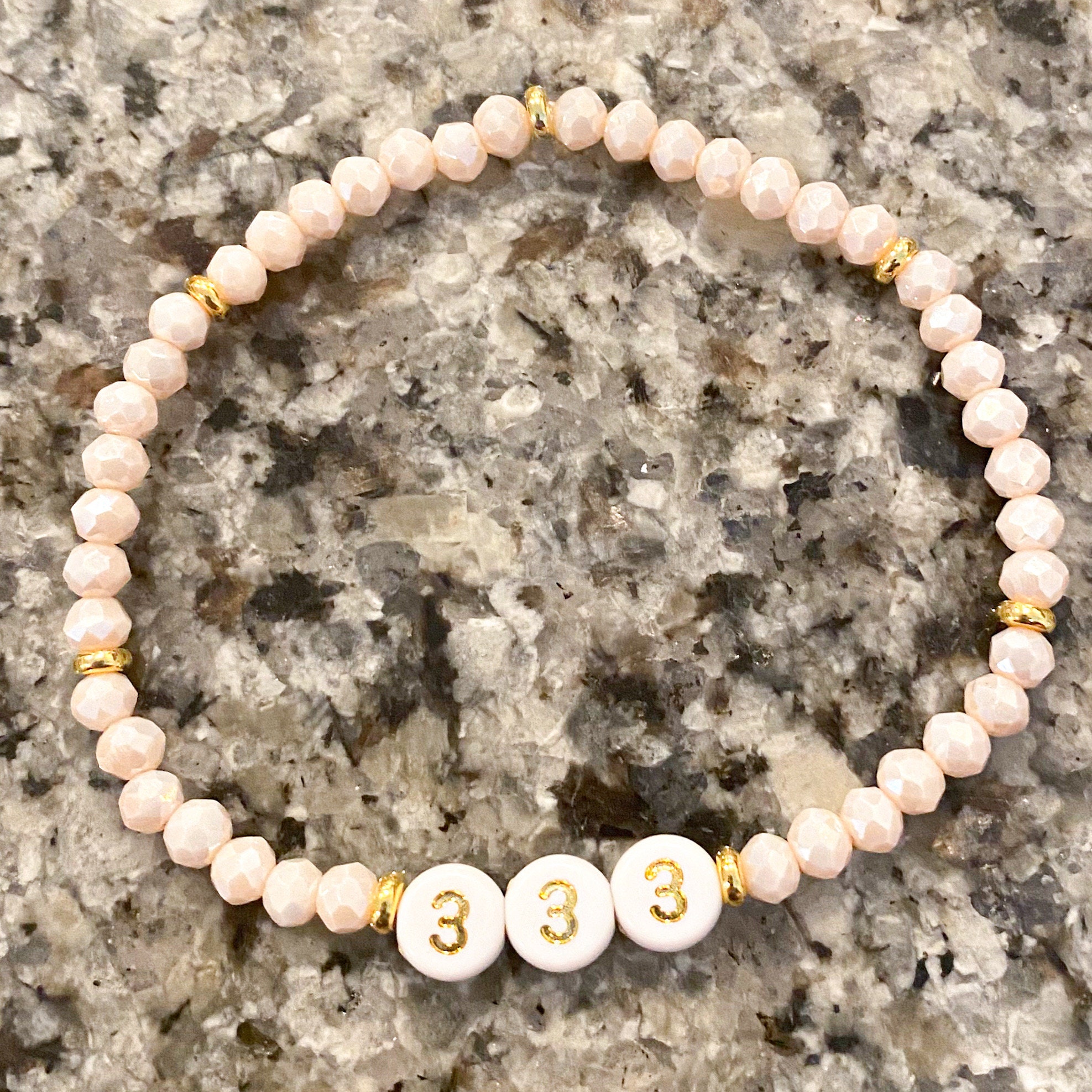 1111 Daylight Collection Angel Number Stretchy Beaded Friendship ...