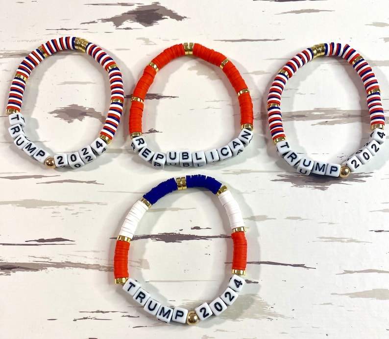 Trump 2024 Stretchy Bracelet - Etsy