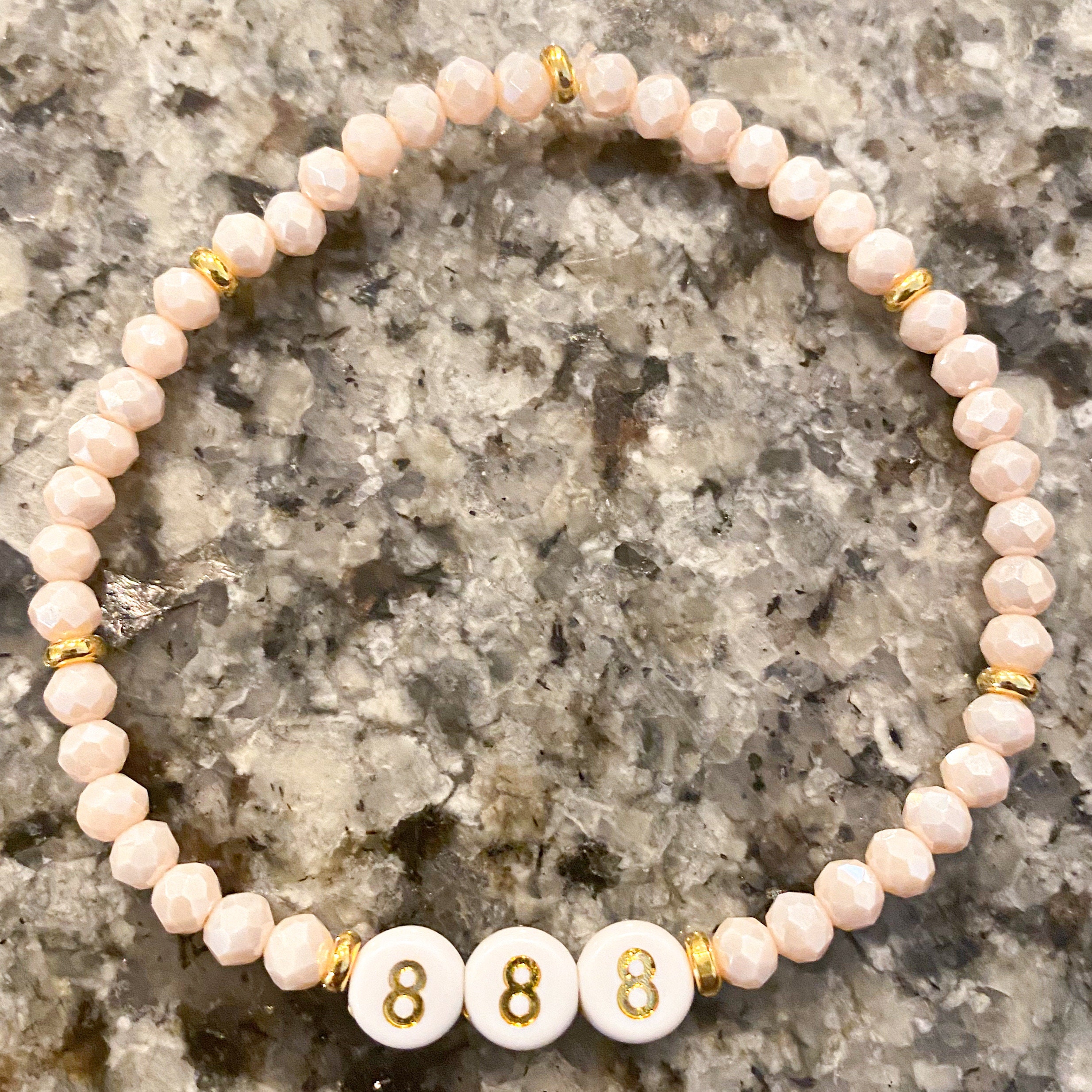 1111 Daylight Collection Angel Number Stretchy Beaded Friendship ...