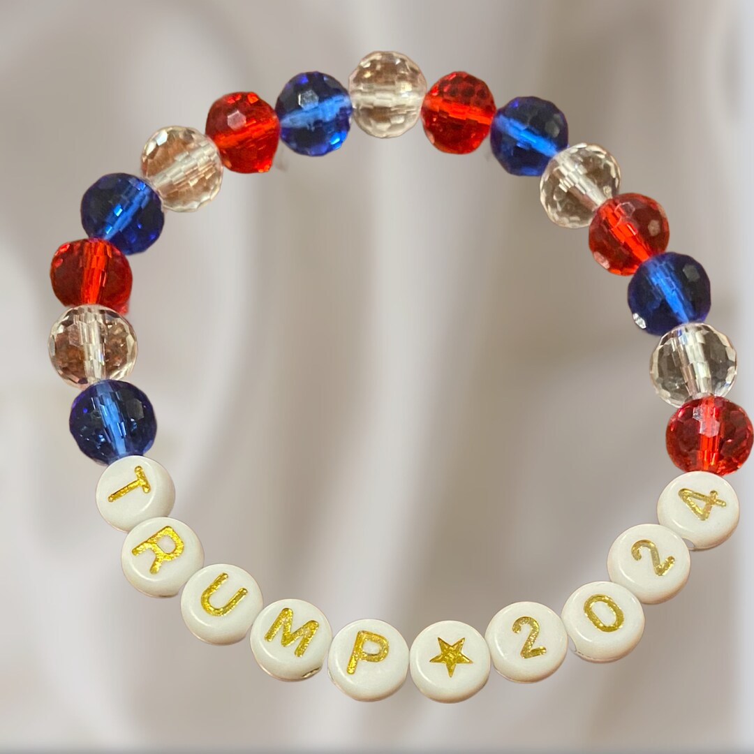 Trump 2024 Stretchy Bracelet - Etsy