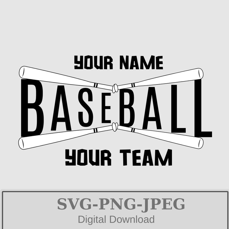 Baseball Svg, Baseball Design, Baseball Vibes Svg, Baseball Your Name ...