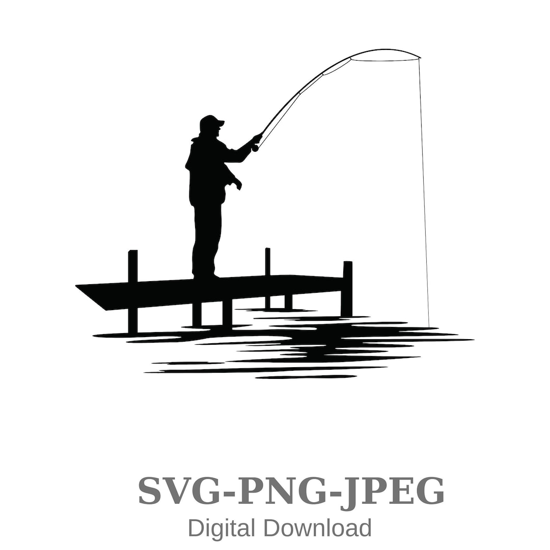 Fisherman Svg,campng Svg, Fishing Lover Man Svg,fishing Svg,camping ...