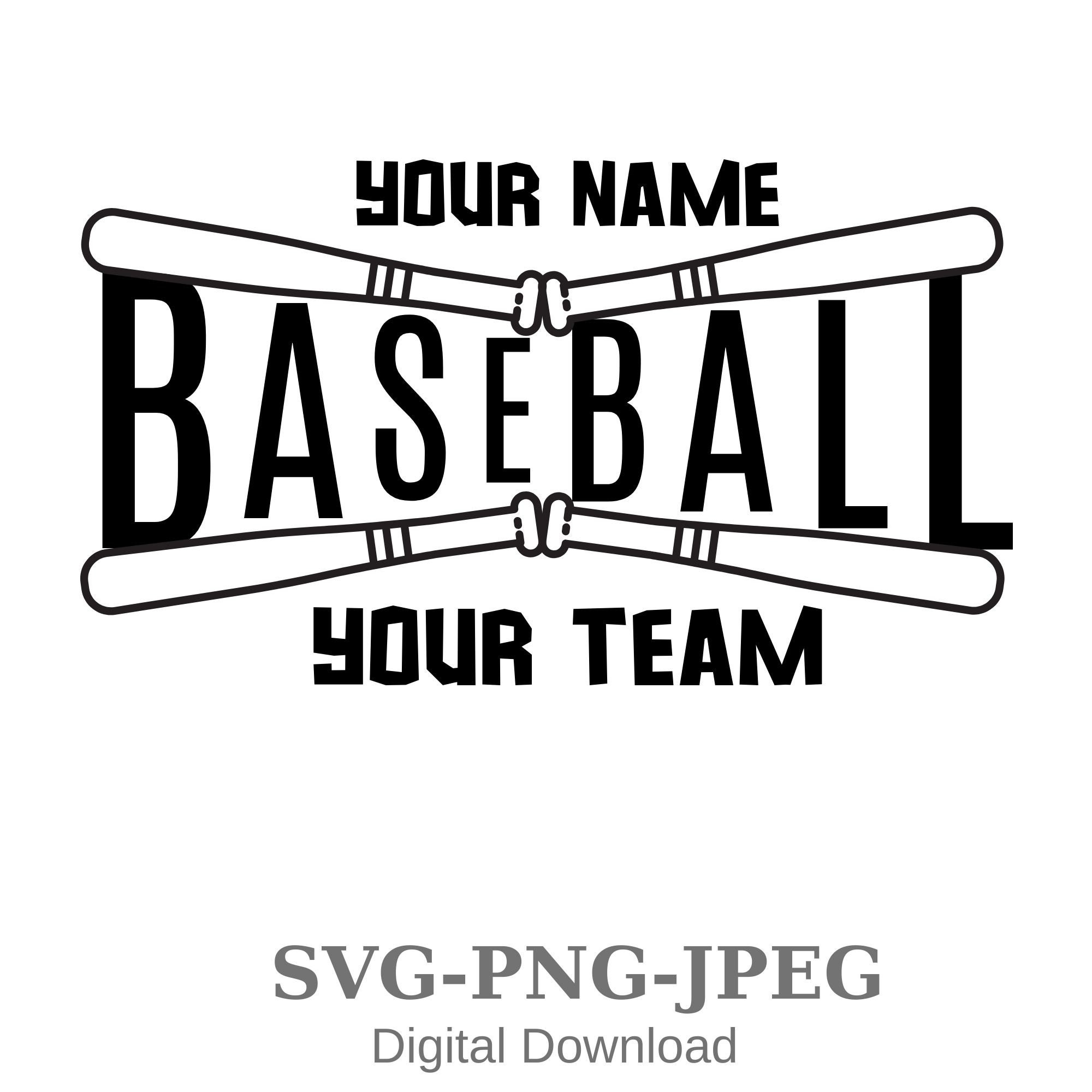 Baseball Svg, Baseball Design, Baseball Vibes Svg, Baseball Your Name ...