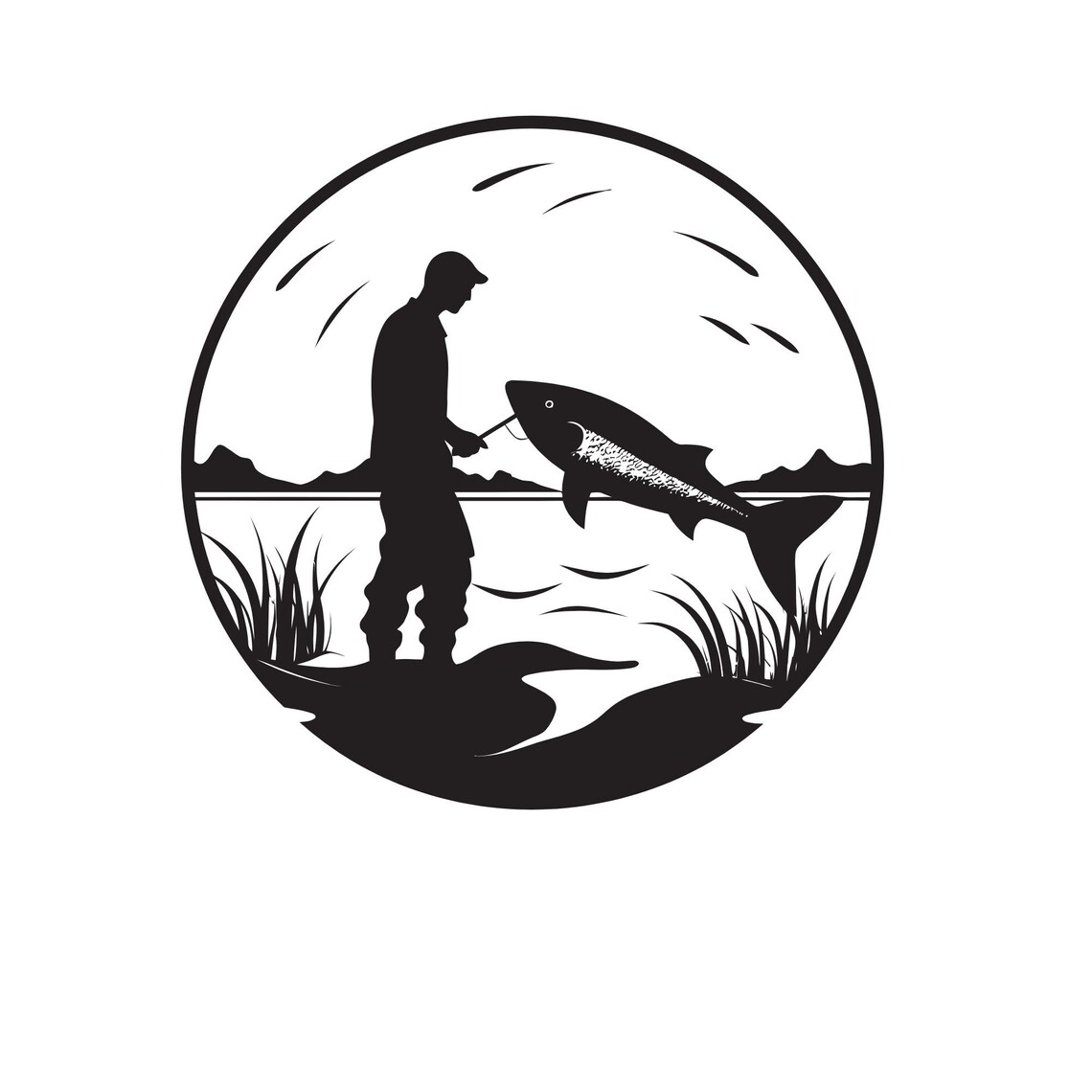 Fisherman Svg,campng Svg, Fishing Lover Man Svg,fishing Svg,camping ...