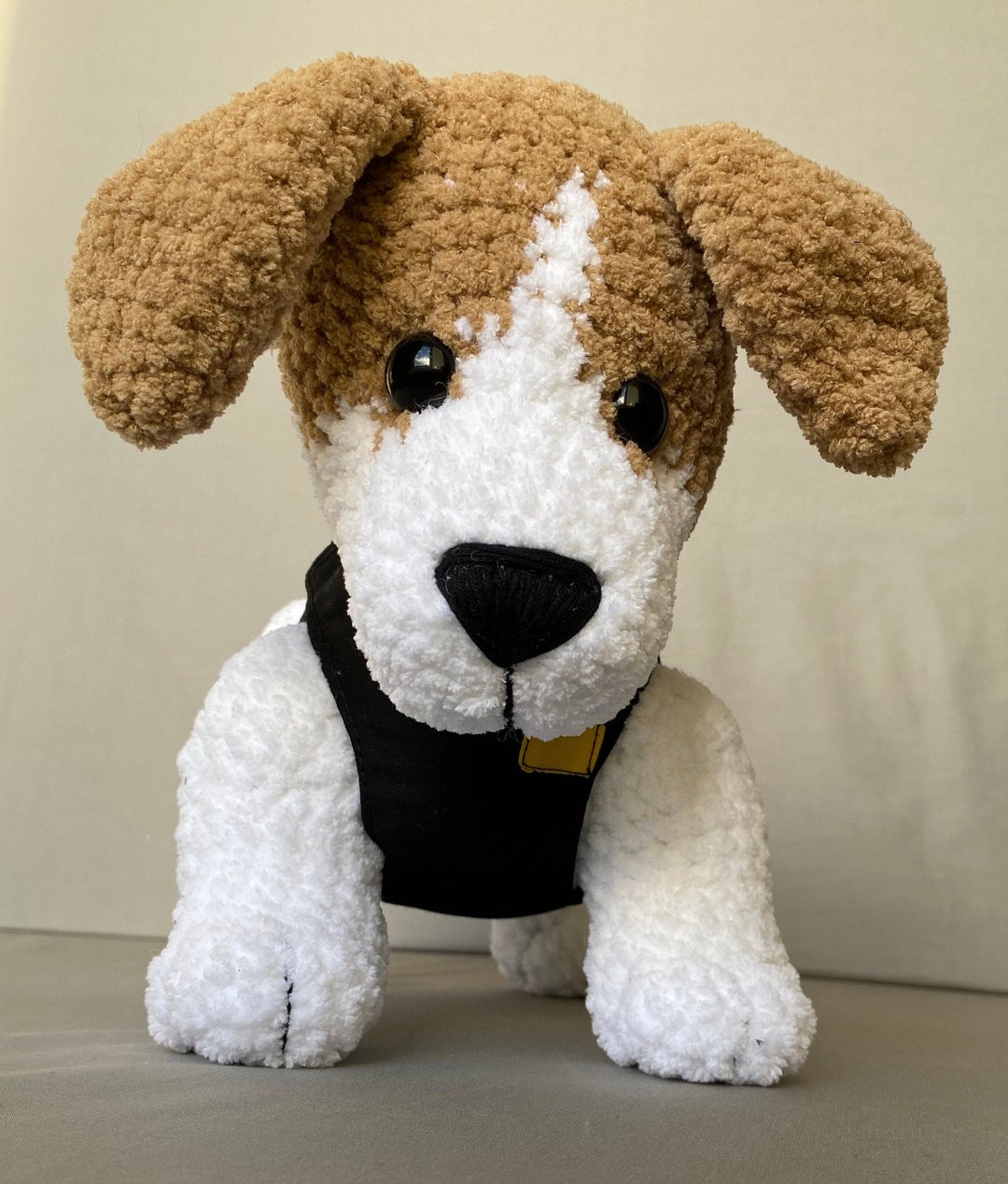 Crocheted Patron Dog Plush. - Etsy