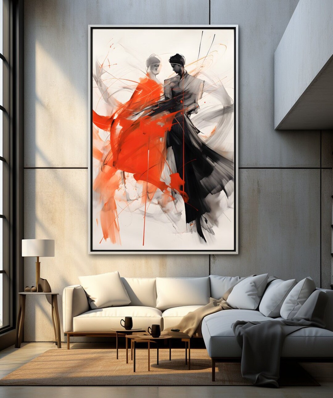 Digital Download - Flamenco Dance Abstract Art -1- PACK SET-PRINTABLE ...