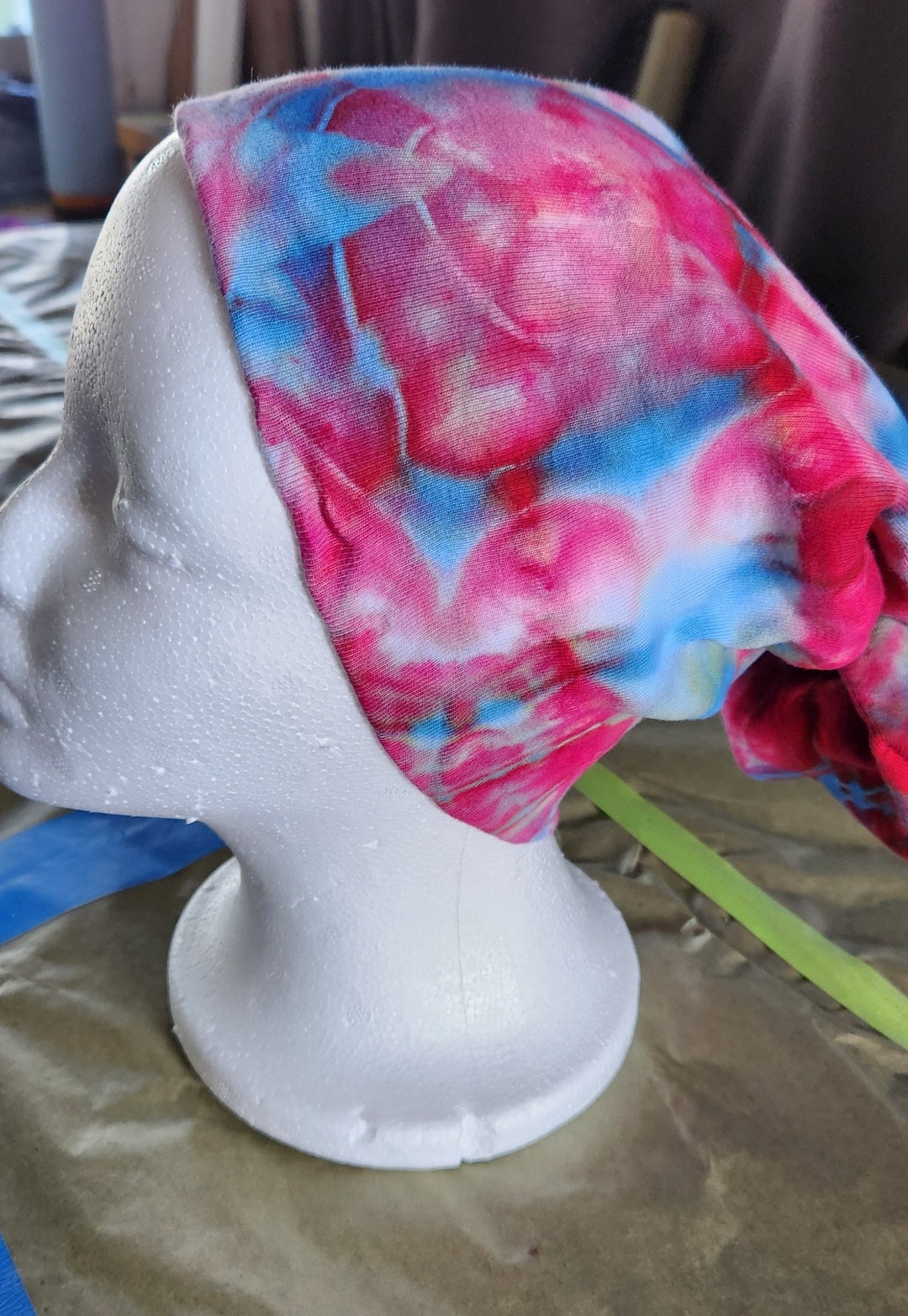 Slouch Beanie/toque Blue Raspberry - Etsy