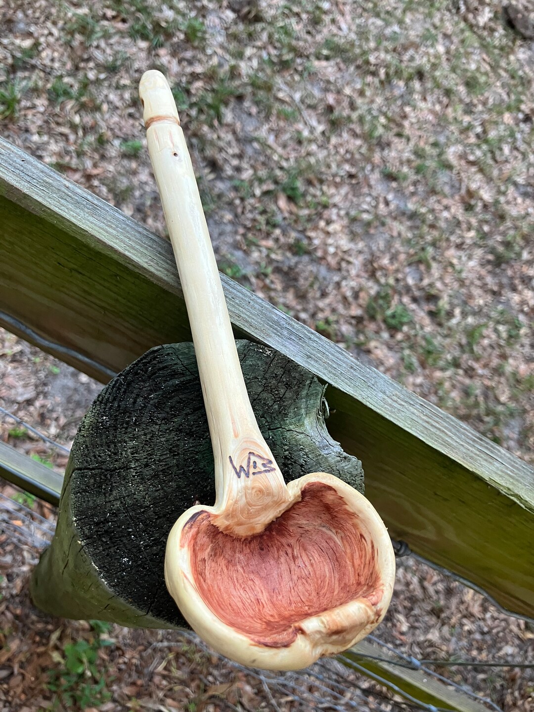 Handmade Pine Gall Wooden Spoon - Etsy