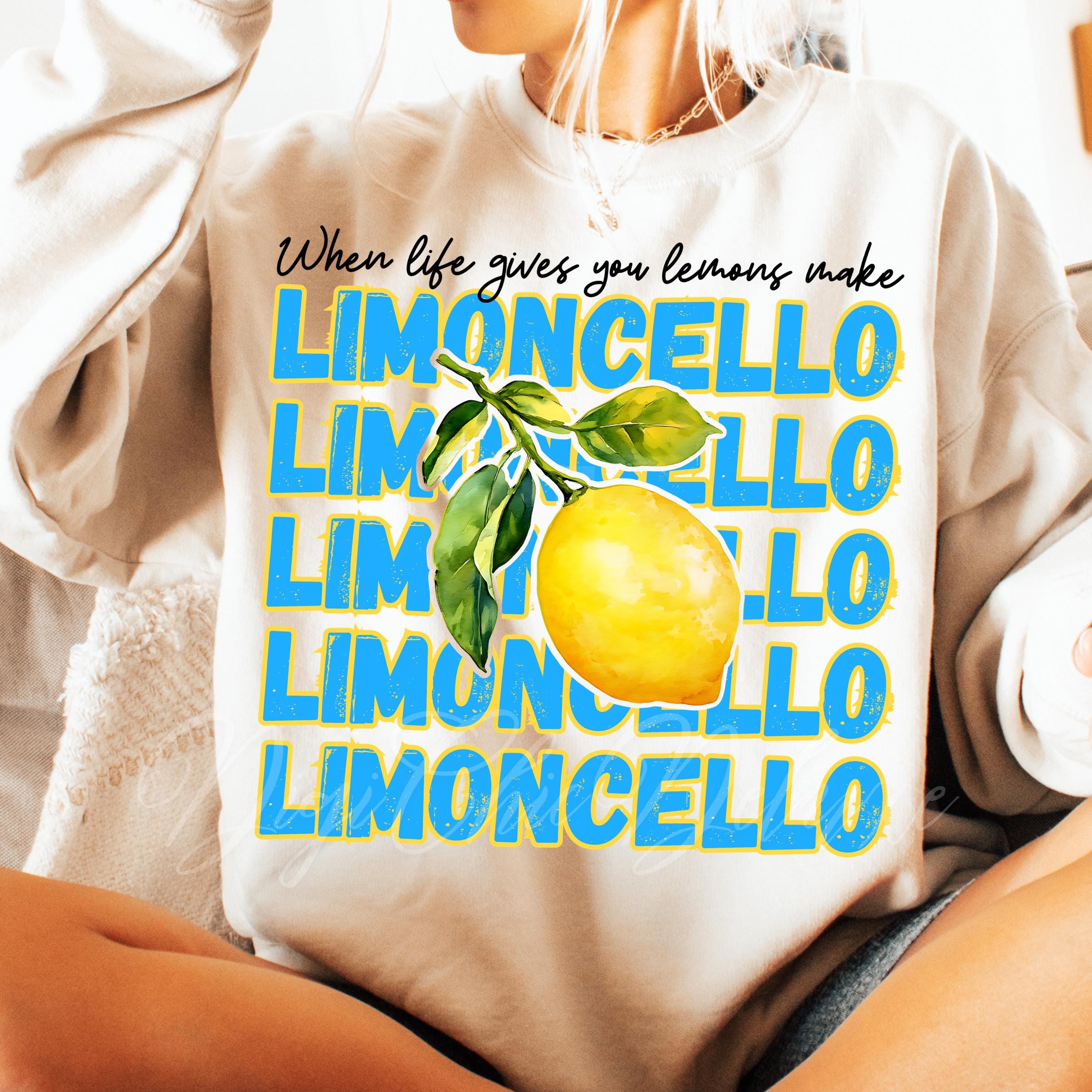 Limoncello PNG, Amalfi Coast Italy Png, Preppy Lemon Summer Png ...