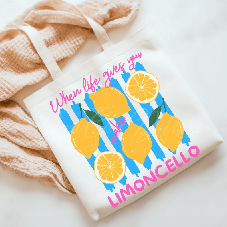 When Life Gives You Lemons PNG, Limoncello Png, Amalfi Coast Italy Png ...
