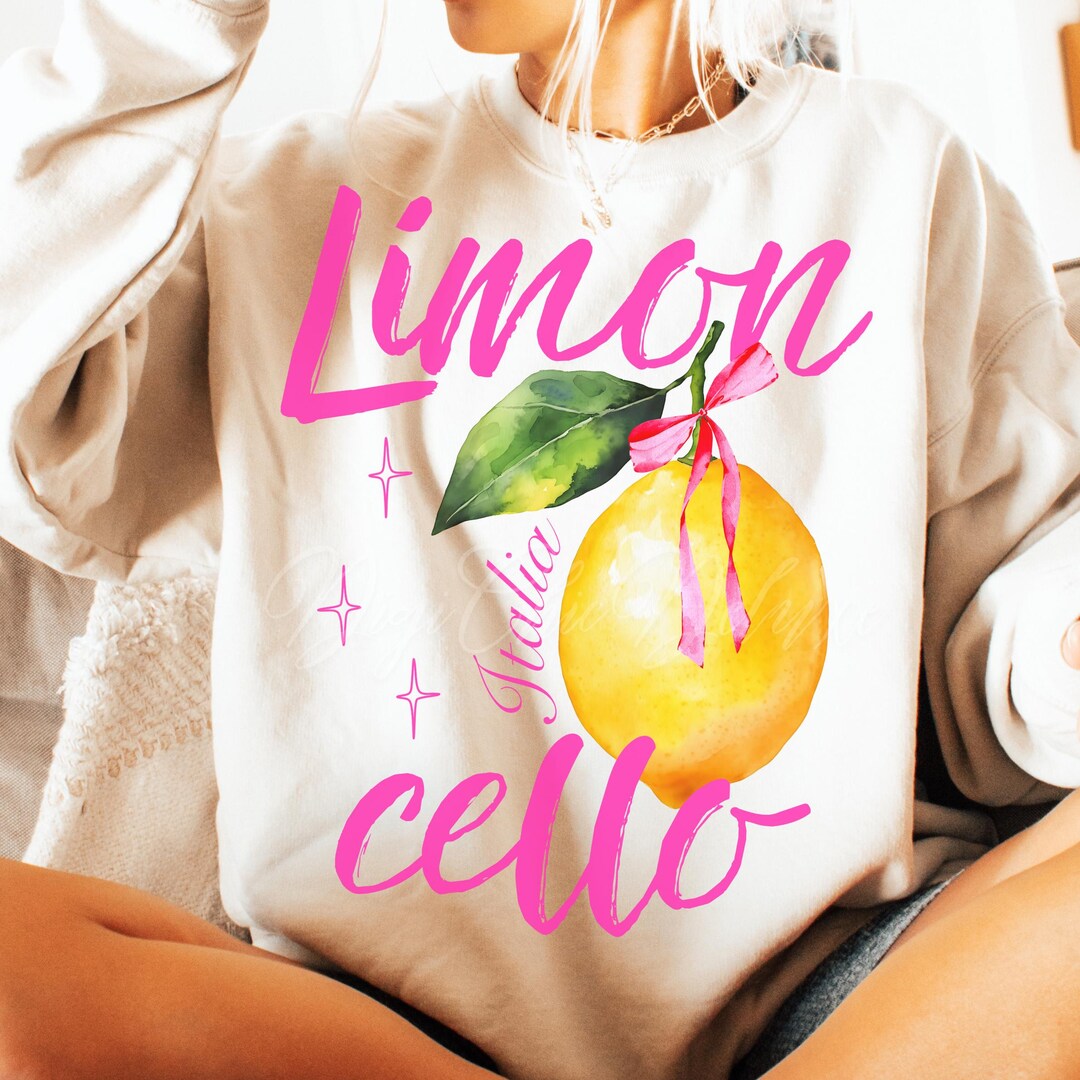 Limoncello PNG Shirt Sublimation and Dtf Design, Amalfi Coast Italy Png ...