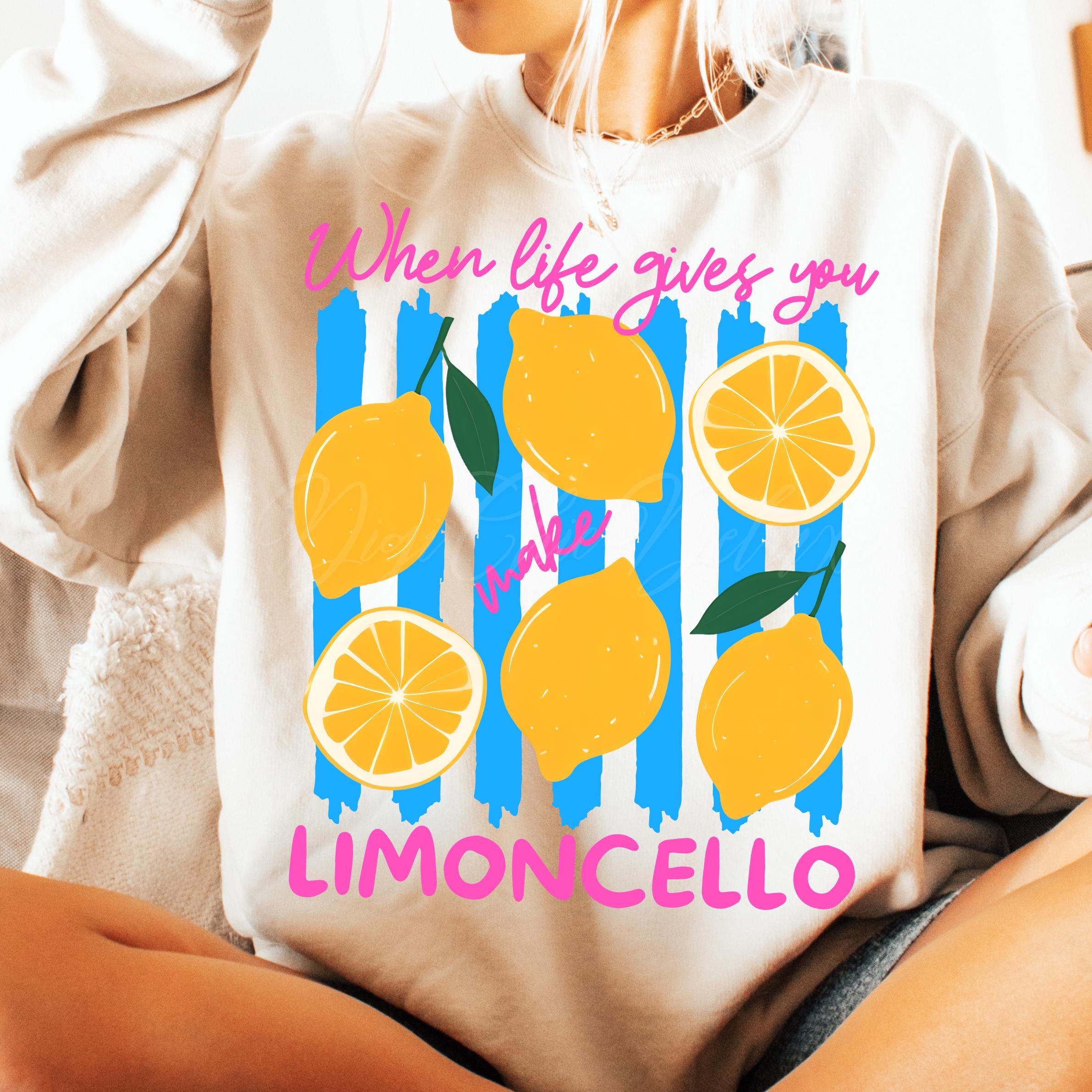 When Life Gives You Lemons PNG, Limoncello Png, Amalfi Coast Italy Png ...