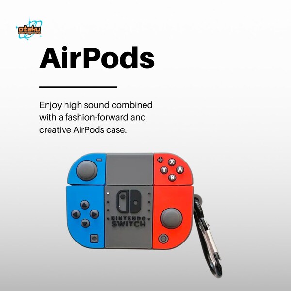 Nintendo Switch AirPod Case - Etsy