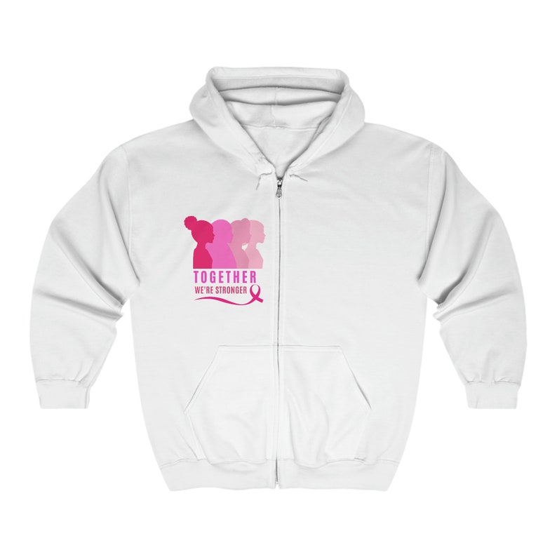 Together We Are Stronger Heavy Blend™ Full Zip Hooded Sweatshirt ...