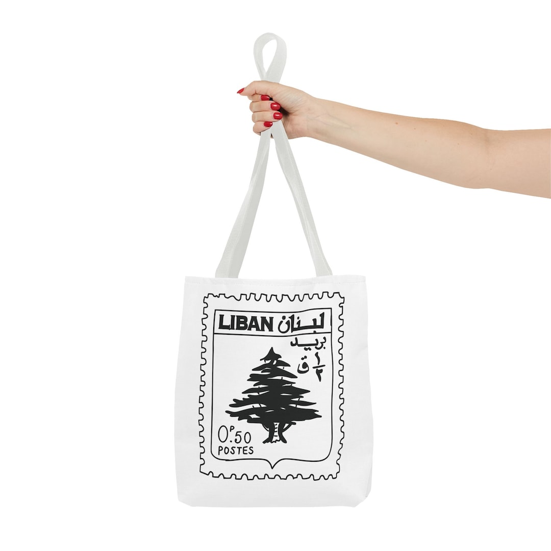 Lebanese Tote Bag | Lebanon Post Tote Bag | Arabic Tote Bag Lebanese ...