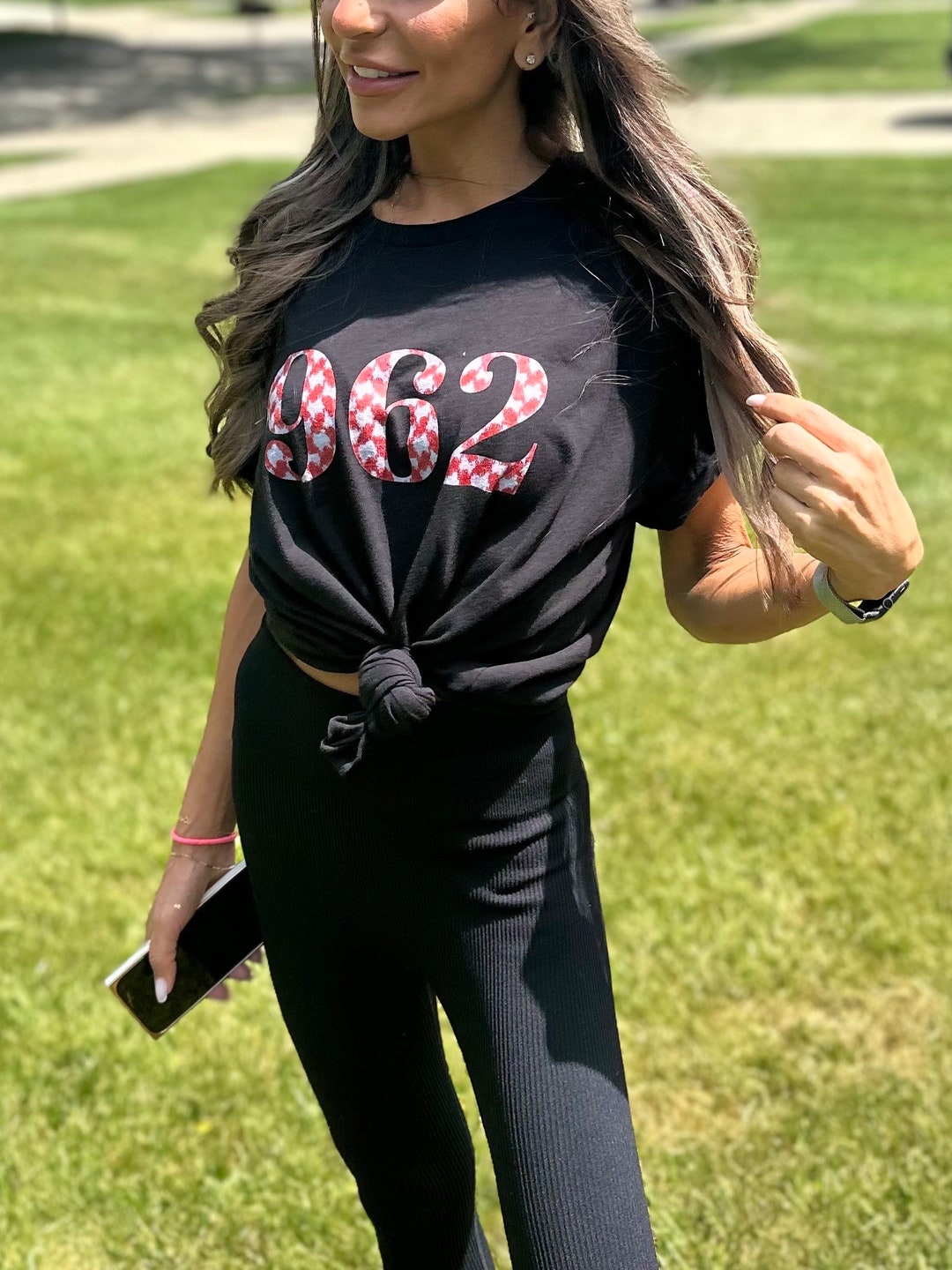 Jordan 962 Country Area Code T-shirt - Etsy