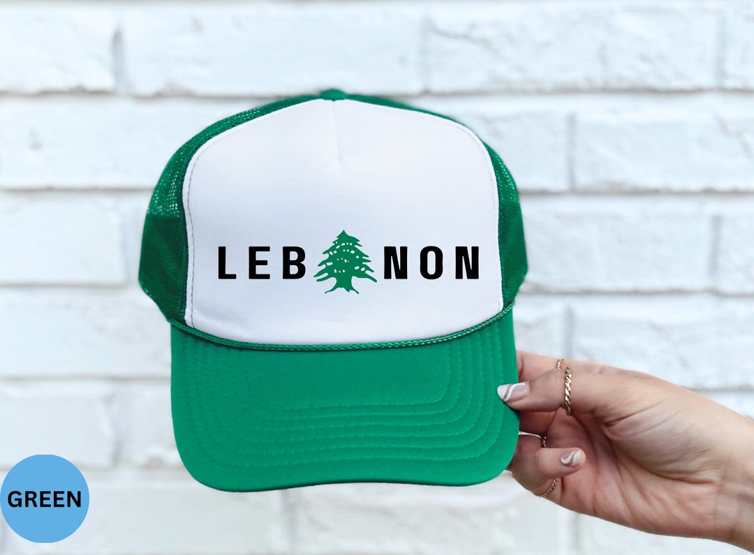 Lebanon Flag Dad Hat, Premium Baseball Cap, Very Lebanese Cedar Tree ...