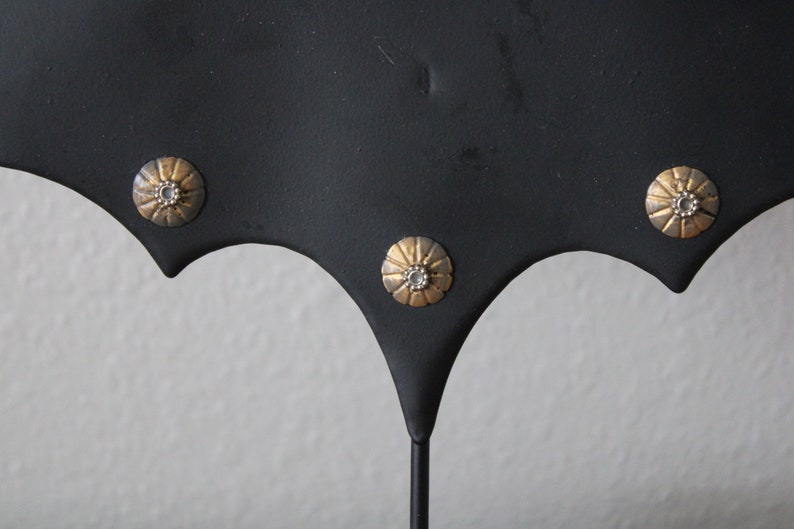 Metal Bat Table Decor-centerpiece-fledermaus-goth-caver-caverns-caves ...