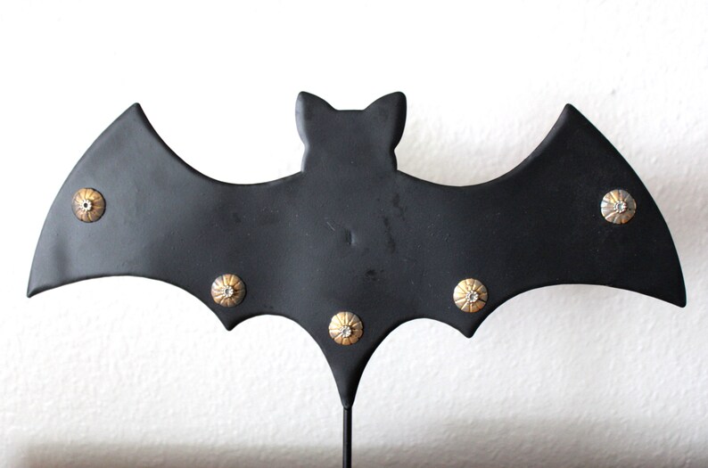 Metal Bat Table Decor-centerpiece-fledermaus-goth-caver-caverns-caves ...