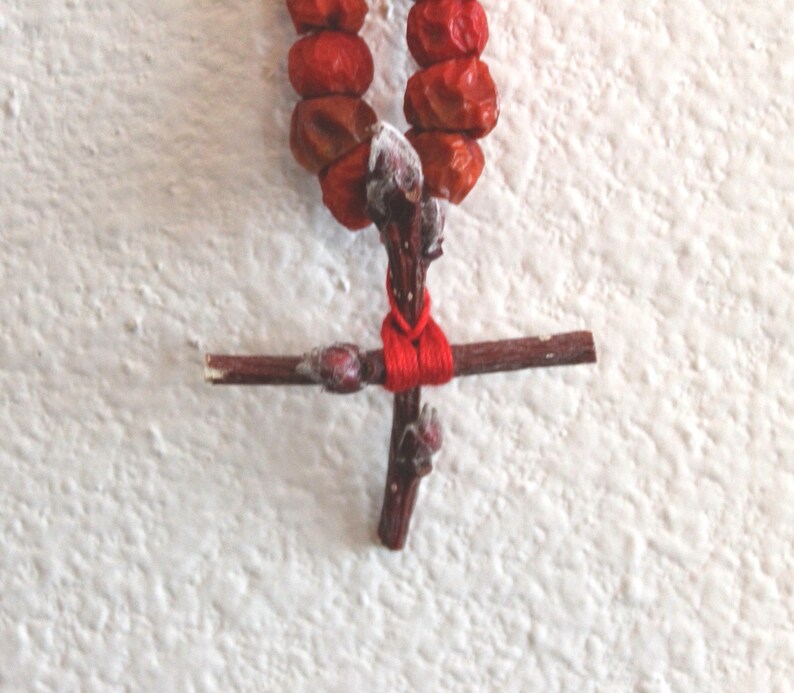 Rowan Wood and Berry Crosses-protection Charm-mountain Ash-talisman ...