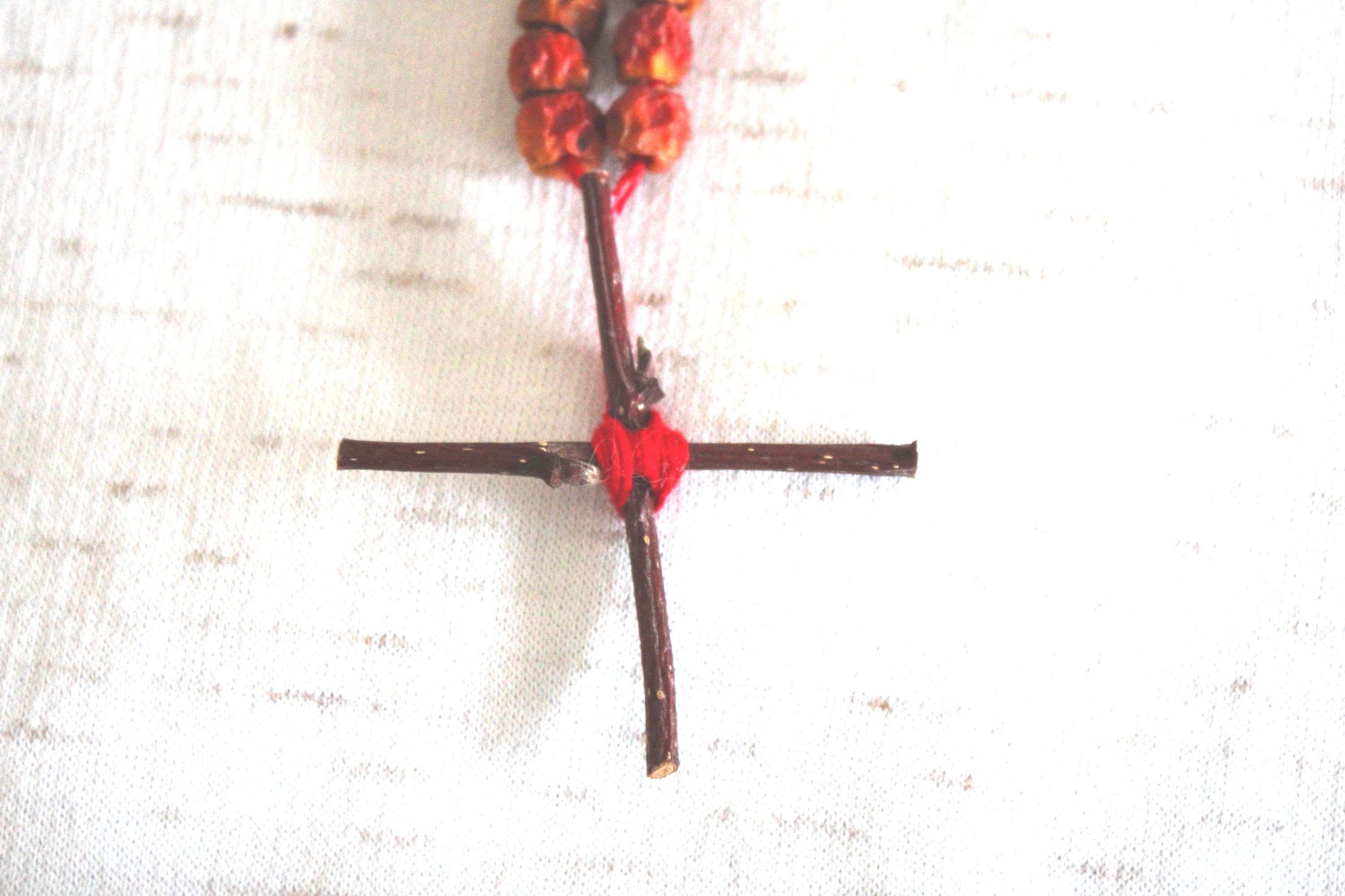 Rowan Wood and Berry Crosses-protection Charm-mountain Ash-talisman ...