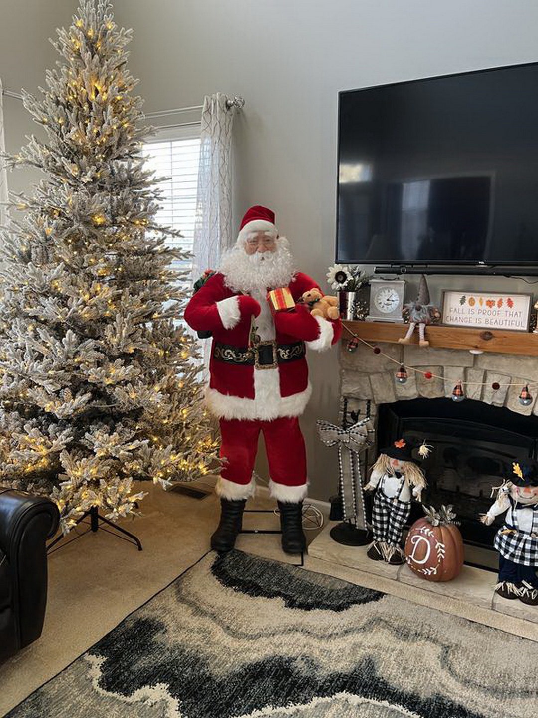 Animated Singing Santa 6 Feet Christmas Yard Christmas - Etsy