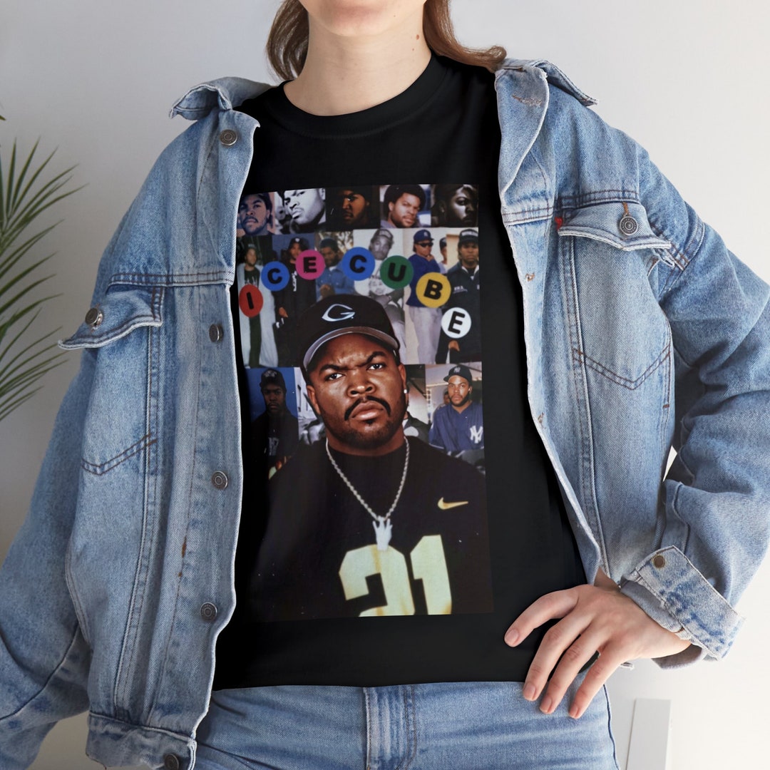 90's Ice Cube Hip-hop Design T-shirt - Etsy