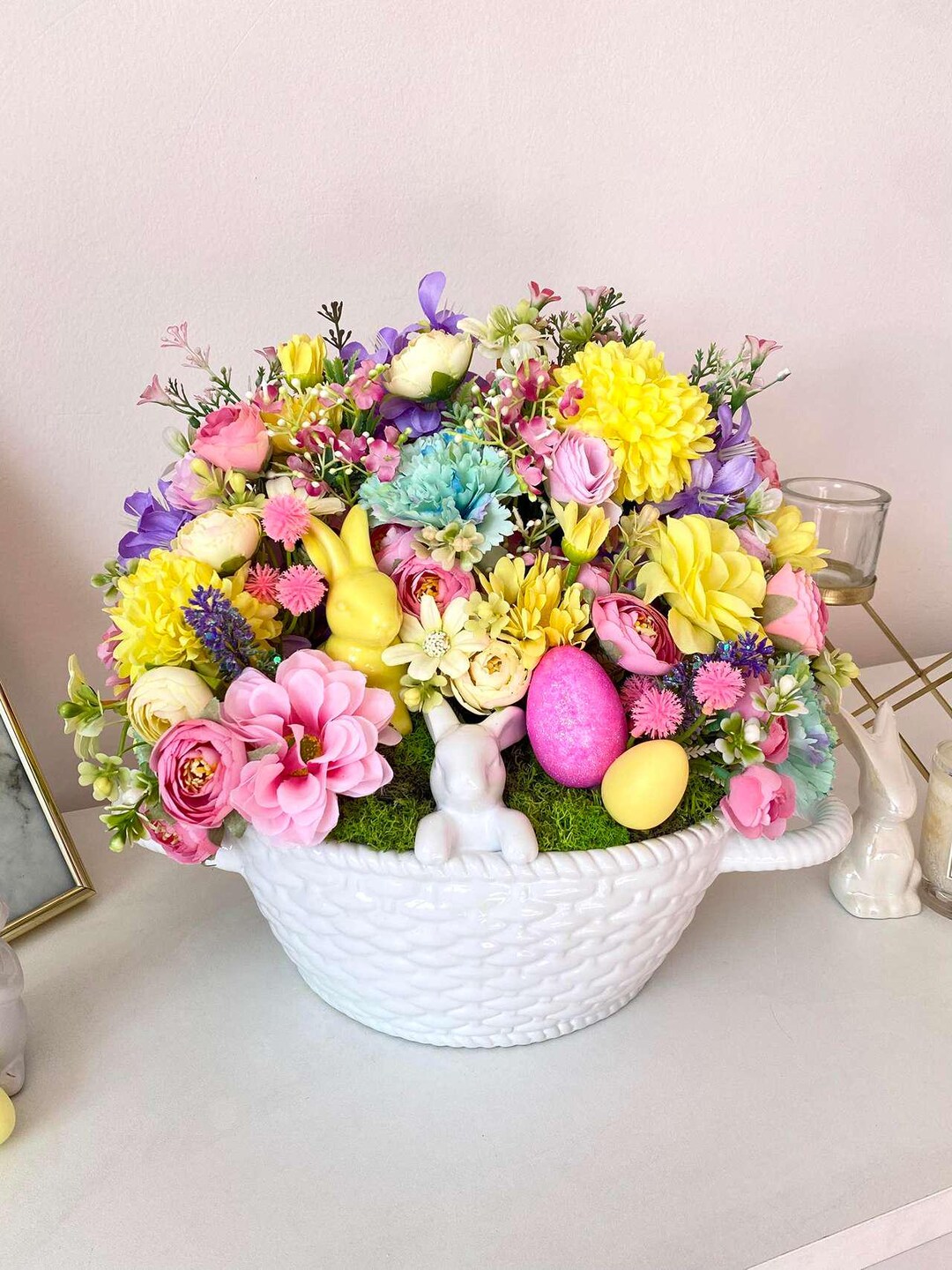 Luxury Spring Table Decor, Easter Decor, Spring Home Decor, Easter ...