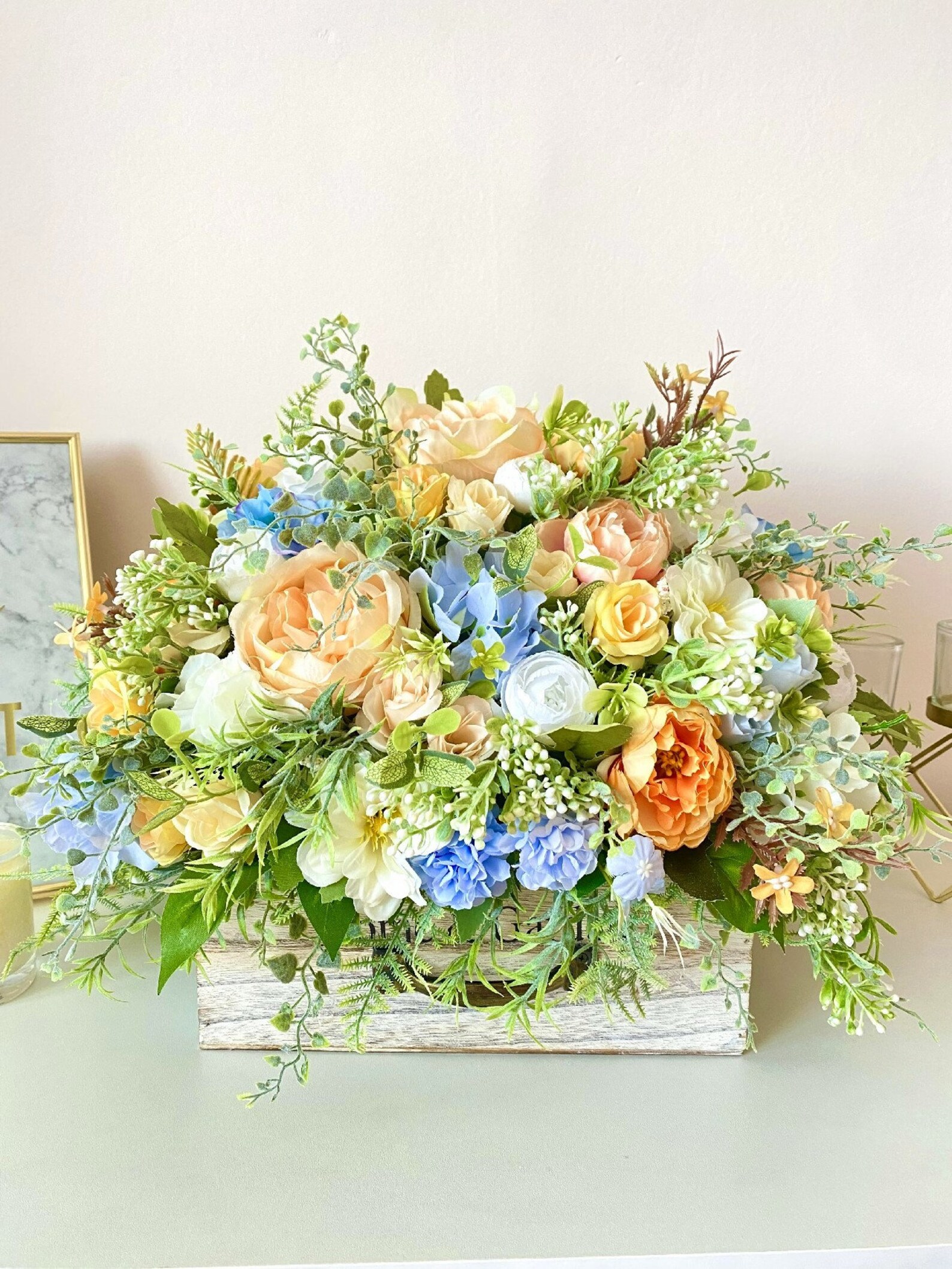 Flower Arrangement,table Flower Decoration,floral Arrangement, Gift ...