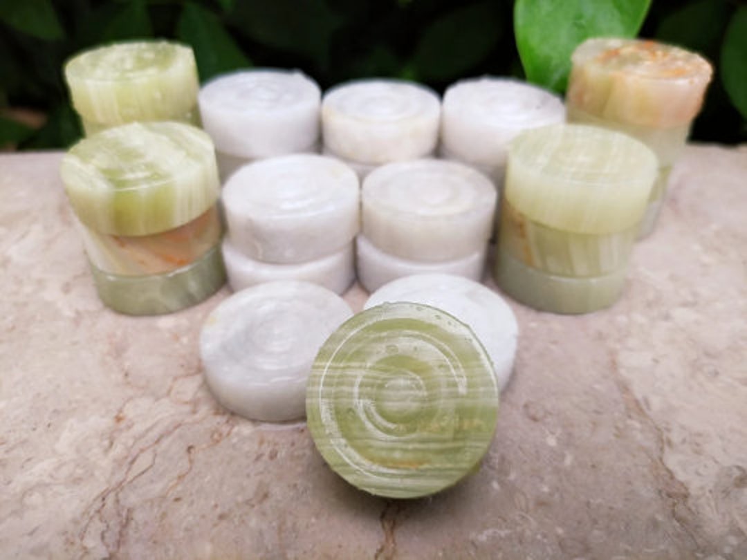 Marble Black, Red, Green & White Big Board Games Complete Checker ...