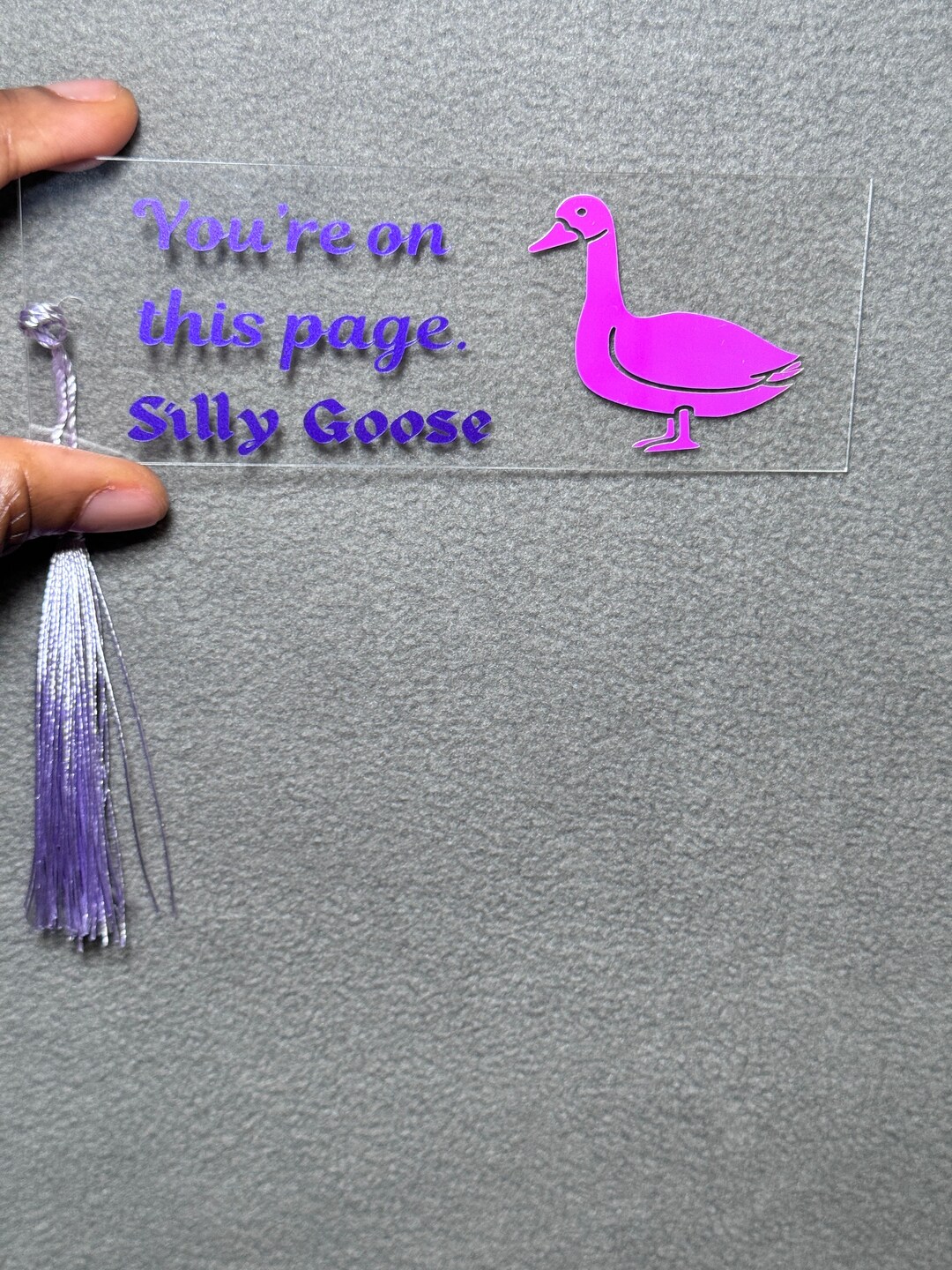 Silly Goose Bookmark | You're on This Page Silly Goose| Cute Page ...