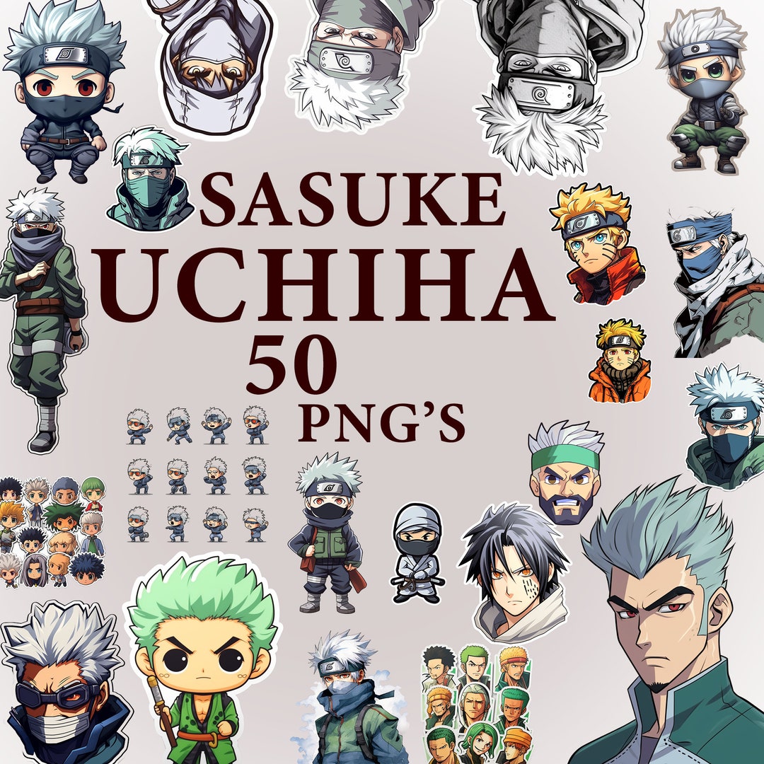Sasuke Uchiha Digital Stickers, Naruto Uzumaki Png, Hokage Png, Naruto ...