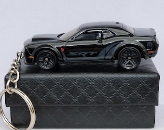 Fits Dodge Challenger Hellcat SRT PINK Keychain Matchbox Hot Wheels - Etsy