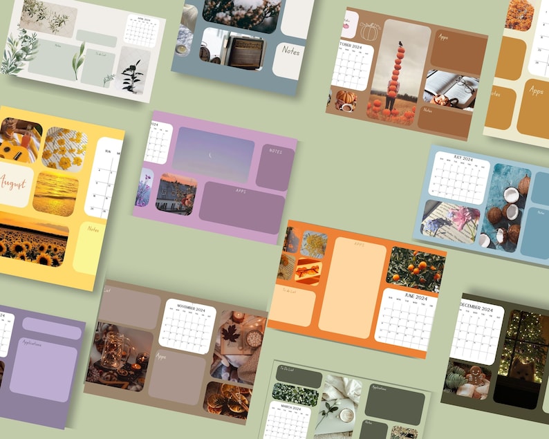 12 Desktop Wallpaper for 2024, Abstract Computer/pc/macbook/laptop ...