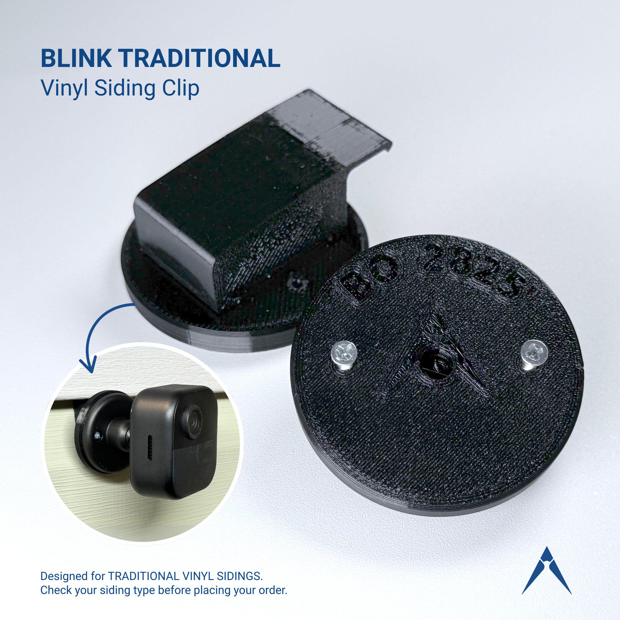 Blink Cam Siding Clip - Dutch Lap, Traditional, Plank - No Drill Mount ...